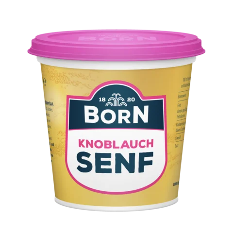 BORN Knoblauch-Senf 200ml Becher
